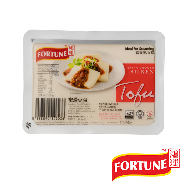 Fortune Extra Smooth Silken Tofu | BeanMyDay.com