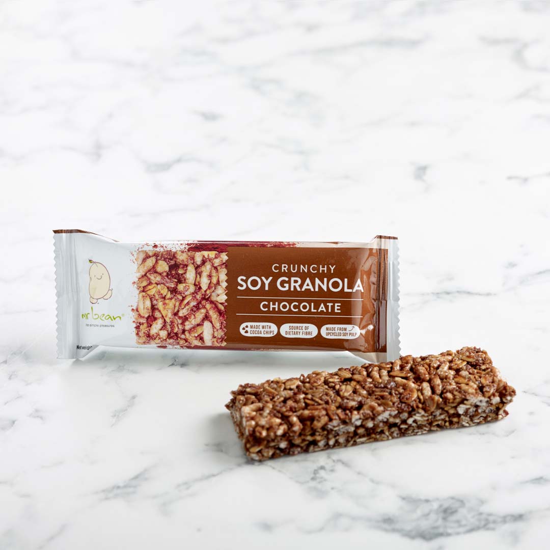 Chocolate Soy Granola Bar (New Packaging) | BeanMyDay.com